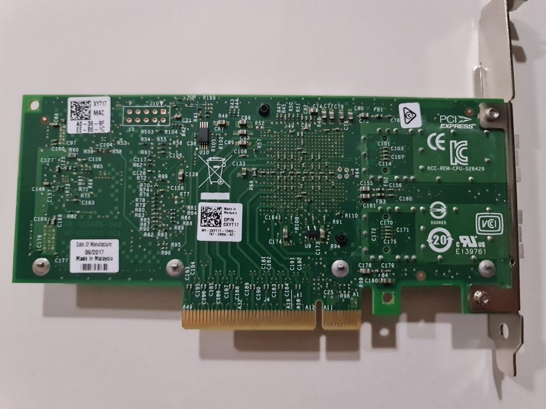 Intel 10gbps FC card, Computers & Tech, Parts & Accessories, Networking ...