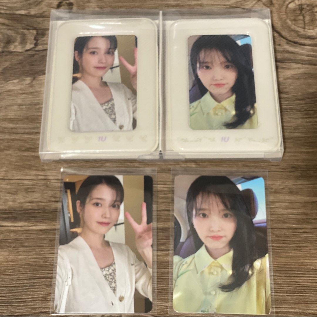 IU 5th Gen Uaena Badger Photostand Set Photocard, Hobbies & Toys ...