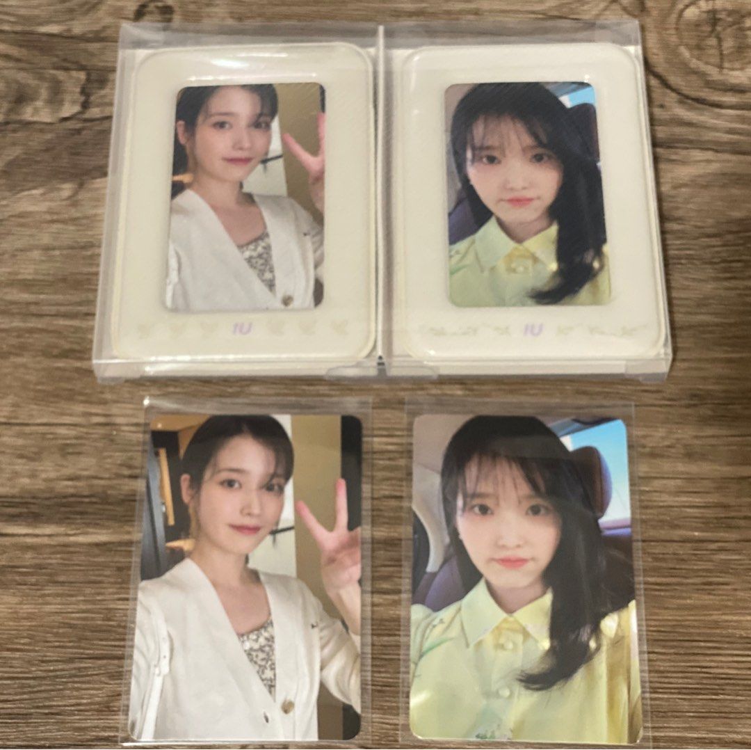 IU 5th Gen Uaena Badger Photostand Set Photocard, Hobbies & Toys ...