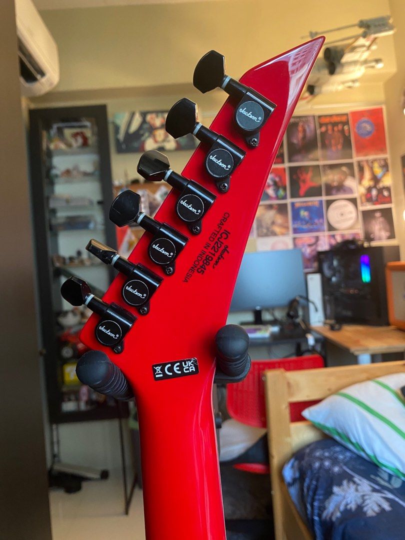 Jackson X Series Rhoads RRX24, Laurel Fingerboard, Red with Black ...