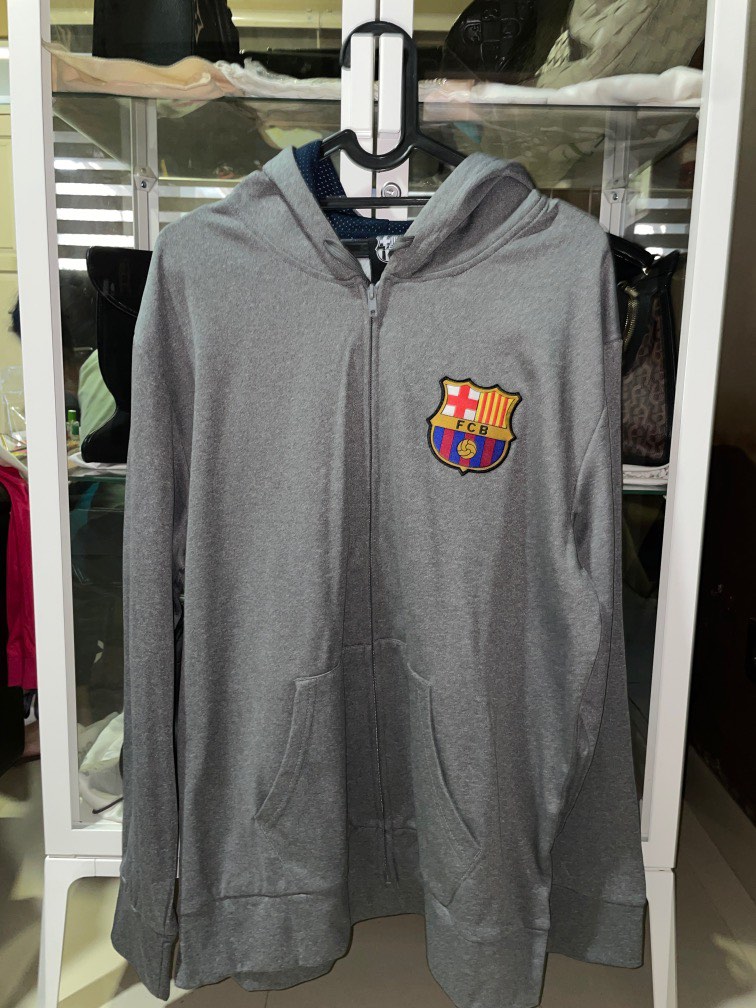 Jaket Hoodie Barca Barcelona FC Football Club zipper original ...