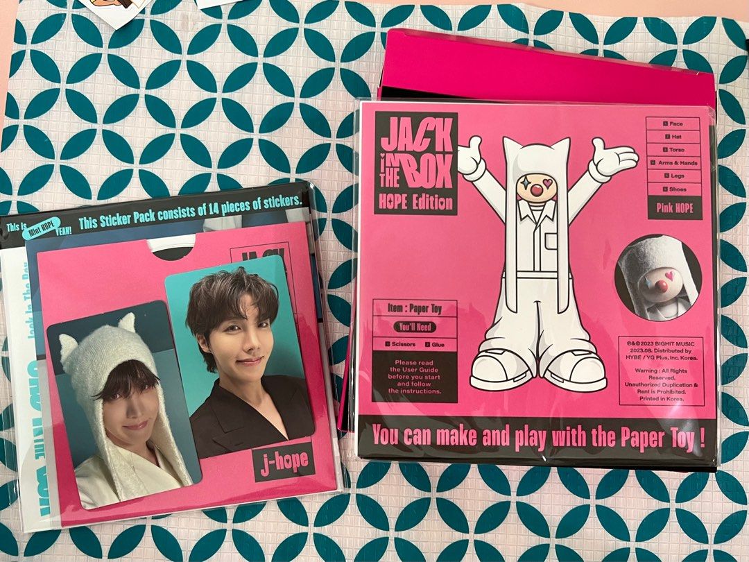 j-hope JITB Jack in the Box Hope Edition, Hobbies & Toys, Memorabilia ...