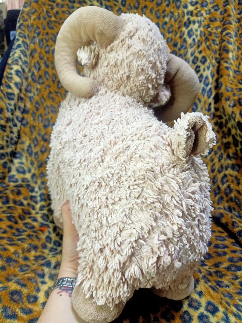 JUMBO REALISTIC BROWN SHEEP / LAMB PLUSH TOY, Hobbies & Toys, Toys ...