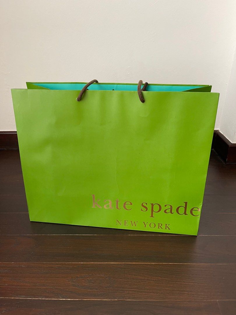 Kate Spade paper bag, Luxury, Accessories on Carousell