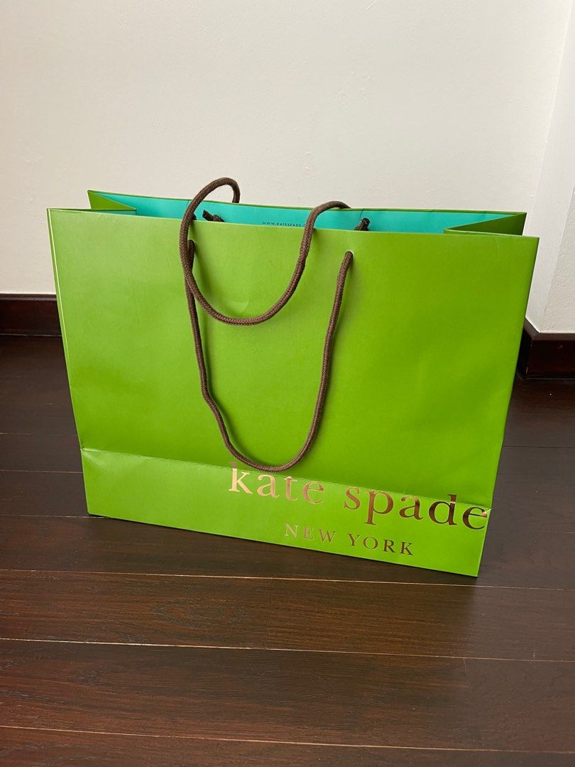 Kate Spade paper bag, Luxury, Accessories on Carousell