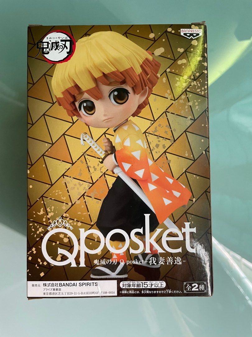 Demon Slayer Qposket - Agatsuna Zenitsu (Ver A), Aniplex Japan version ...