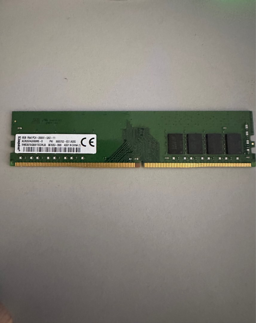 Kingston 8GB RAM, Computers & Tech, Parts & Accessories, Computer Parts ...
