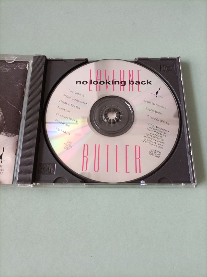 Laverne Butler - No Looking Back (CD) bo2, Hobbies & Toys, Music & Media, CDs & DVDs on Carousell