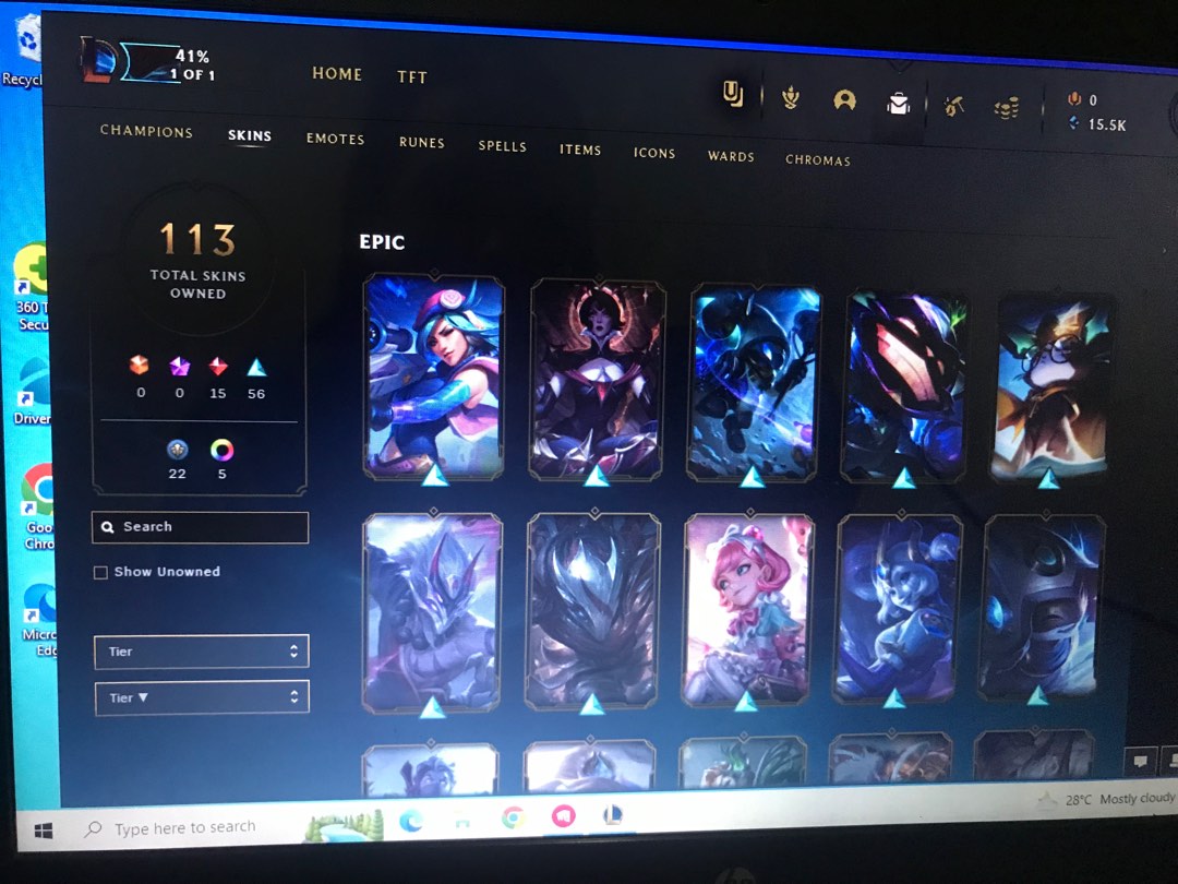 league of legends Ph server account, Video Gaming, Gaming Accessories ...