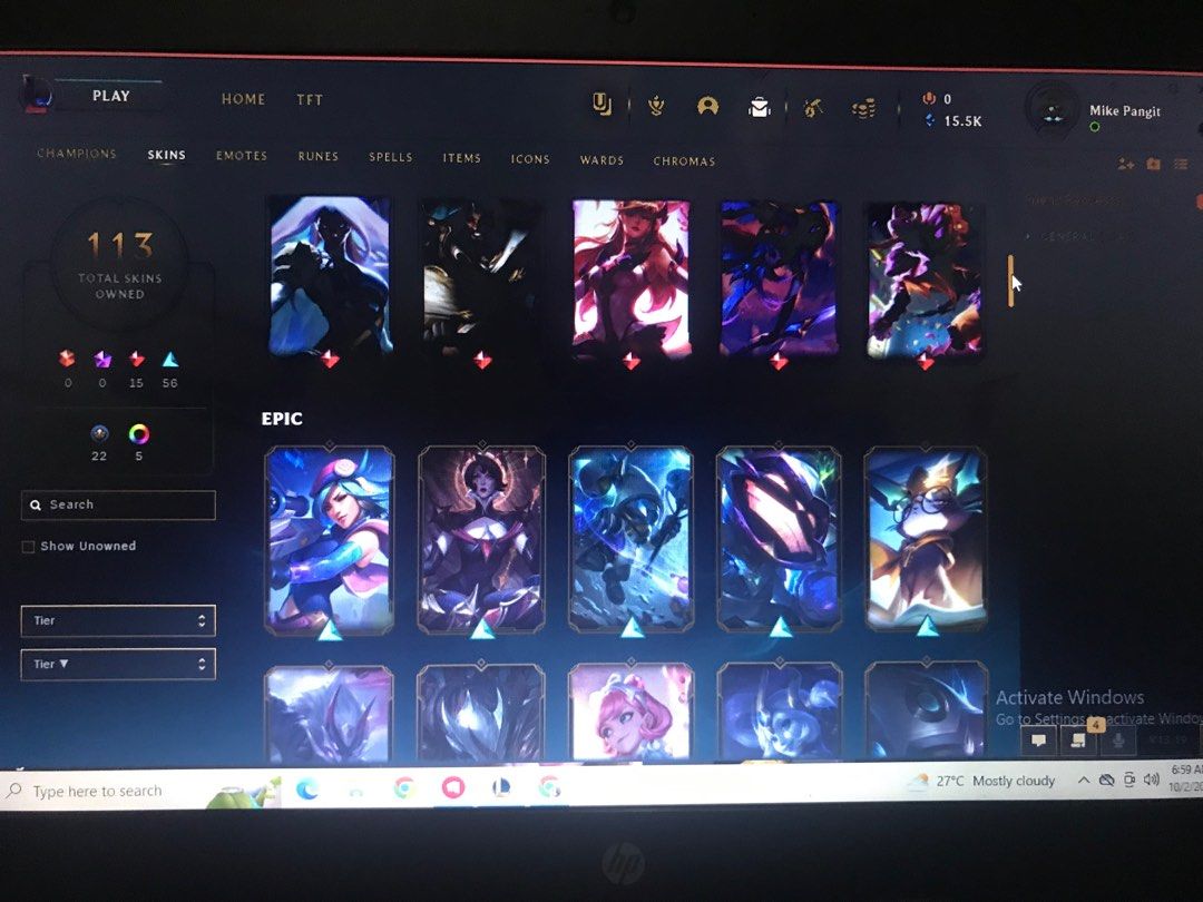 league of legends Ph server account, Video Gaming, Gaming Accessories ...