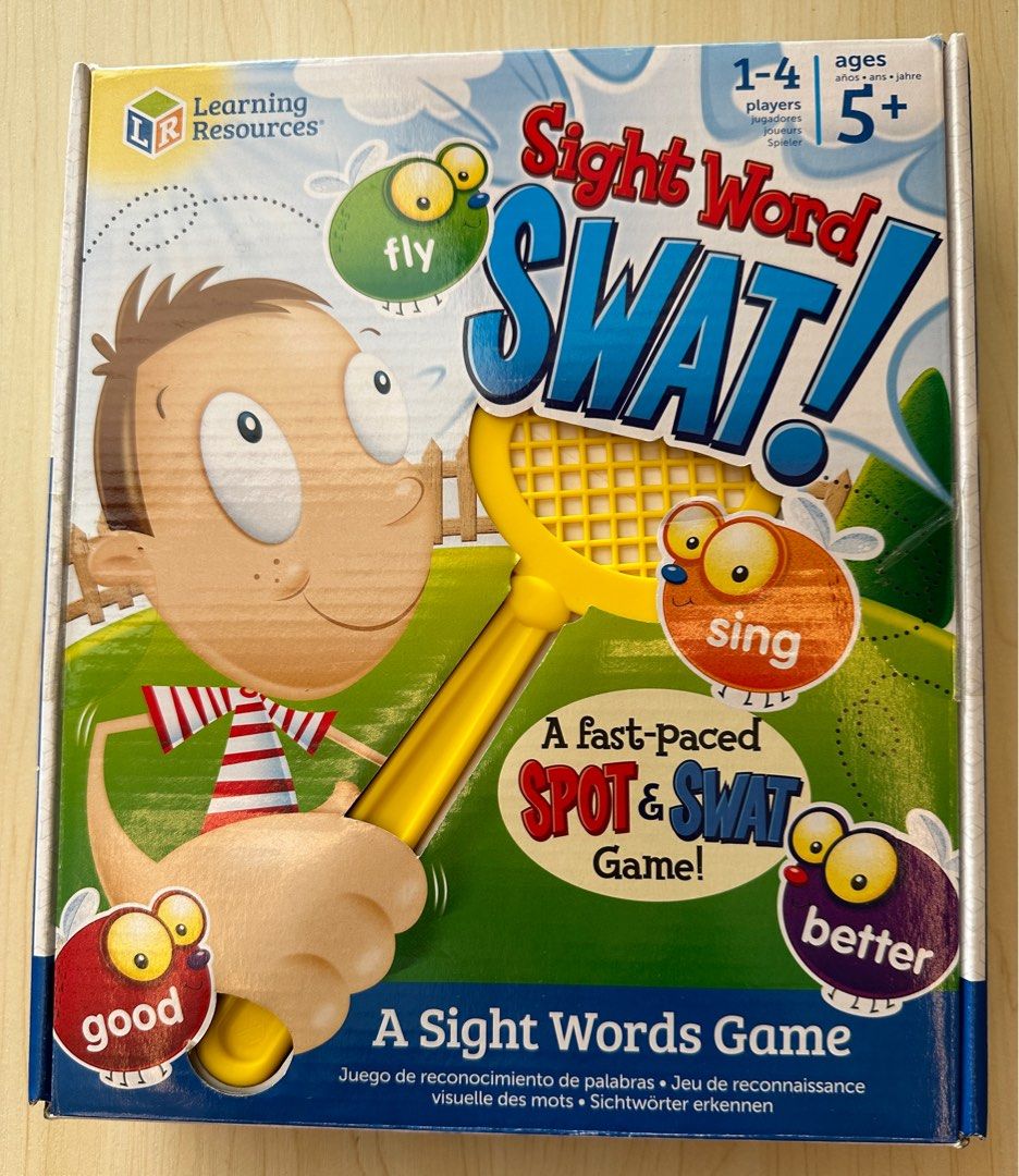 Learning Resources Sight Word Swat, Hobbies & Toys, Toys & Games on ...