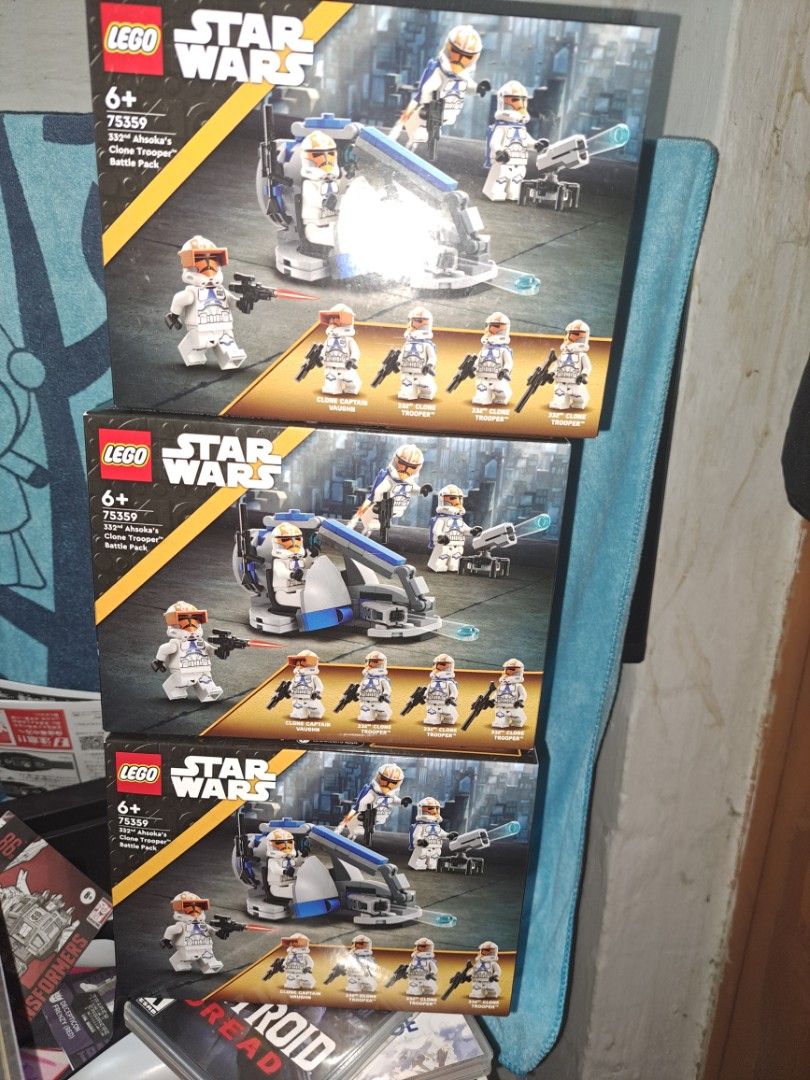 Lego 75359 332nd ahsoka clone trooper battle pack, Hobbies & Toys, Toys ...