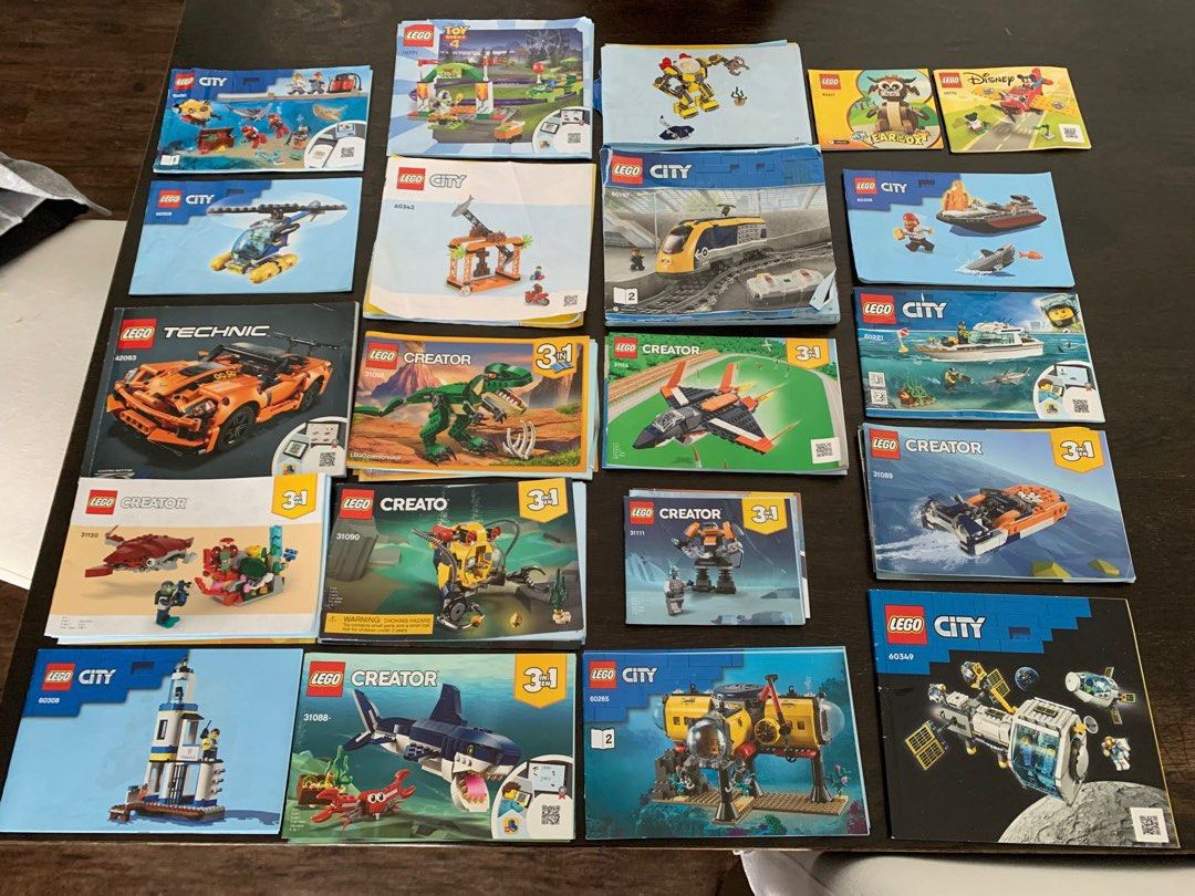 LEGO - Mass collection (minecraft, mario, lego movie, venom sets, etc ...