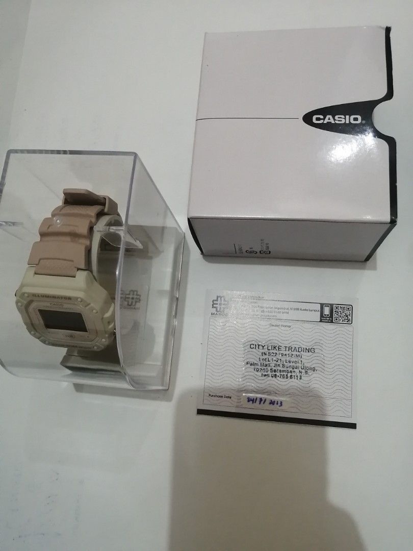 Light pink casio watch, Women's Fashion, Watches & Accessories, Watches ...