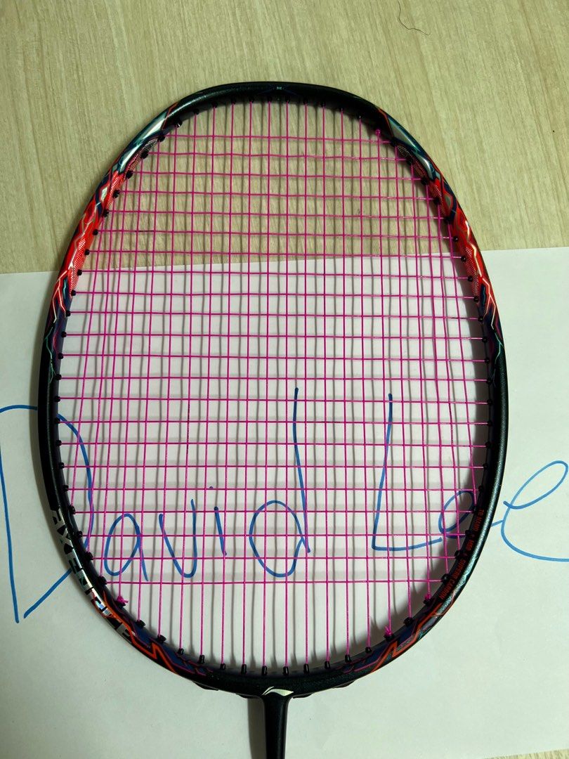 Lining Axforce 90 Max Tiger, Sports Equipment, Sports & Games, Racket ...