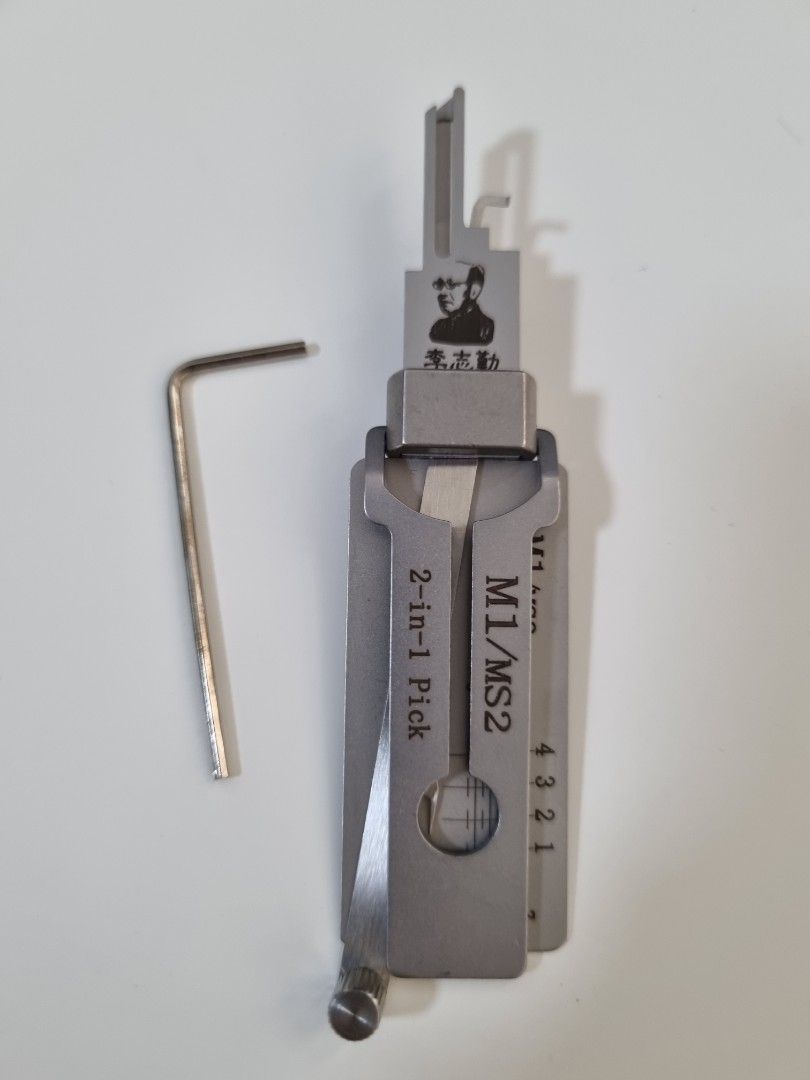 Lishi M1 MS2 Lockpick tool (Authentic), Furniture & Home Living ...