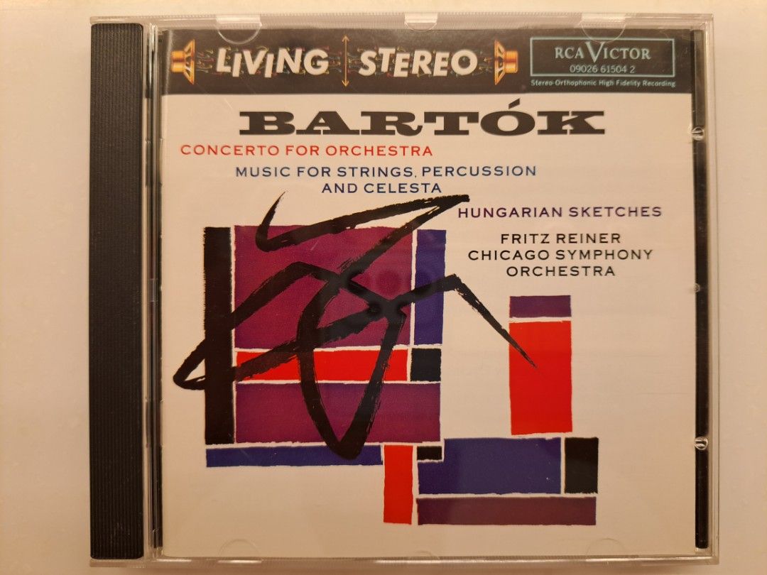 Living Stereo - RCA VICTOR - Classical CD. Bartok: Concerto for Orchestra; Music for Strings ...