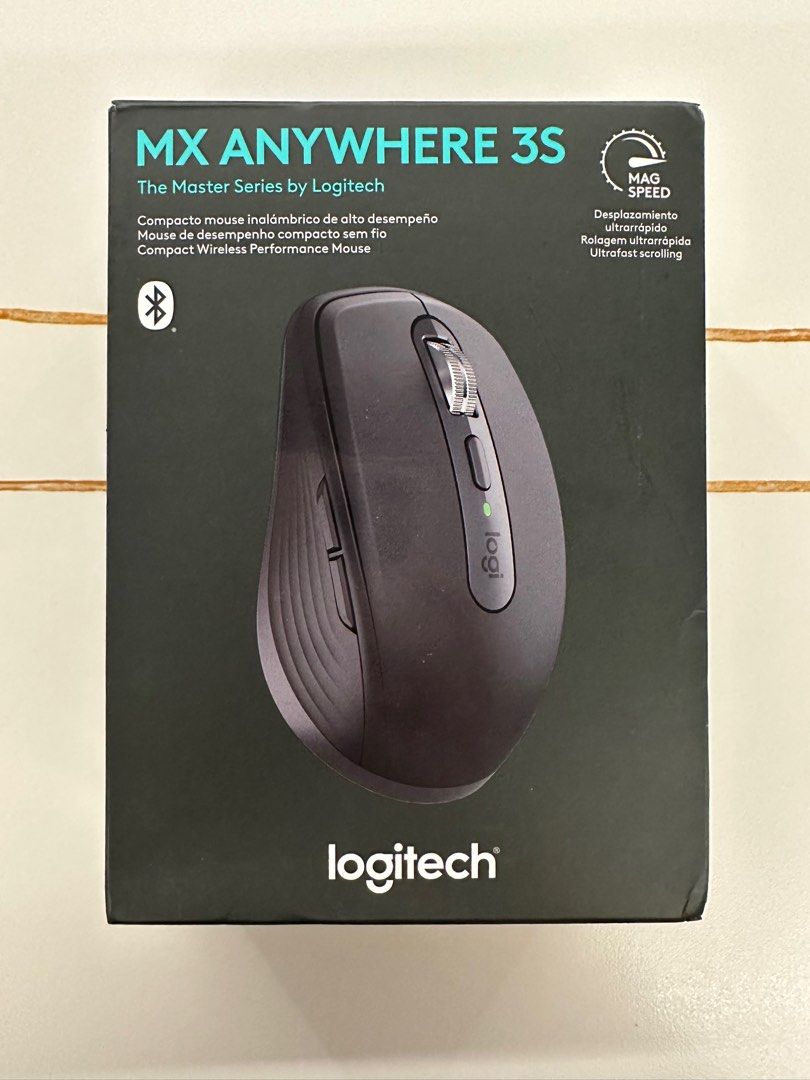 Logitech Mx Anywhere S Black Computers Tech Parts Accessories Mouse Mousepads On Carousell