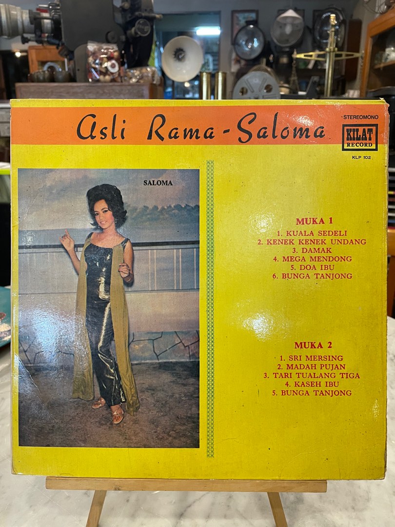 Lp Saloma - Asli Rama, Hobbies & Toys, Music & Media, Vinyls on Carousell