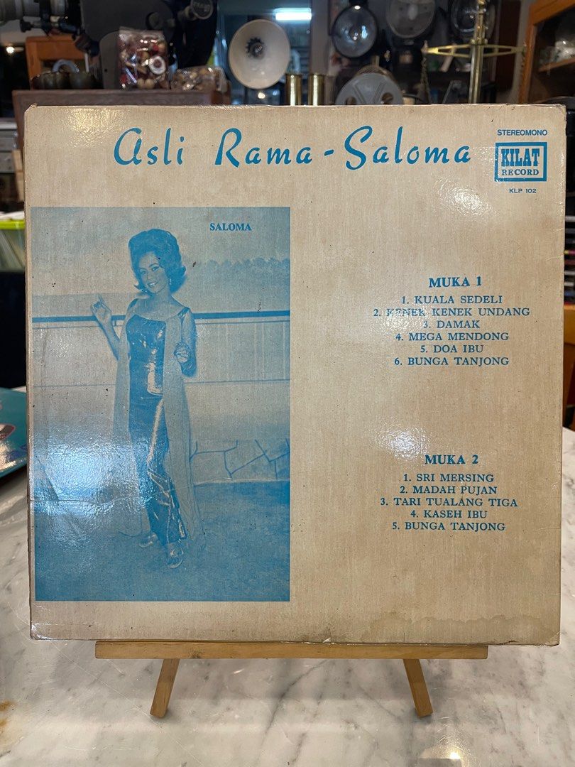 Lp Saloma - Asli Rama, Hobbies & Toys, Music & Media, Vinyls on Carousell