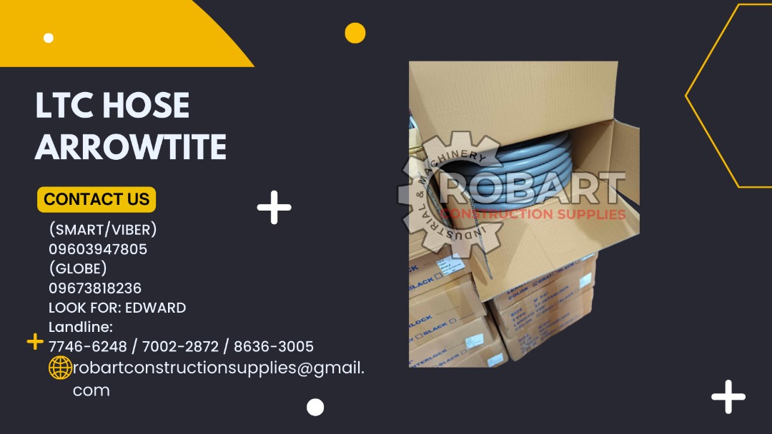 ltc hose arrowtite, Commercial & Industrial, Construction & Building Materials on Carousell