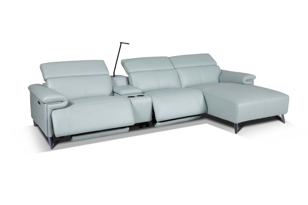 MADELINE MODULAR ELECTRIC RECLINER SOFA, Furniture & Home Living ...