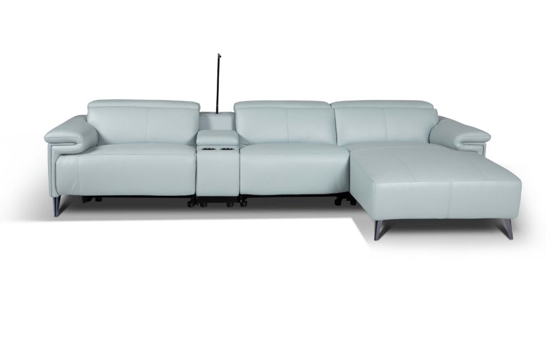 MADELINE MODULAR ELECTRIC RECLINER SOFA, Furniture & Home Living ...