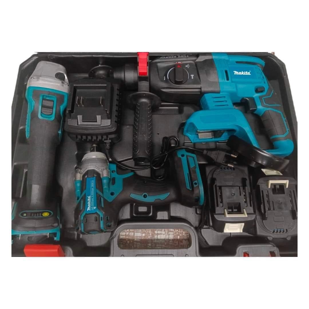 Makita 3 in 1 Cordless Set RH,AG,IW T10610, Commercial & Industrial ...