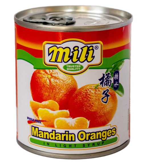 MANDARIN ORANGE IN LIGHT SYRUP "MILI" 312GM, Food & Drinks, Packaged ...