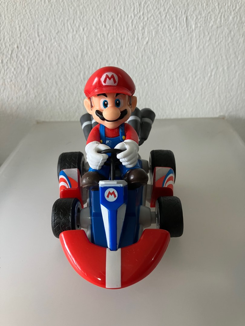 Mario on car, Hobbies & Toys, Toys & Games on Carousell