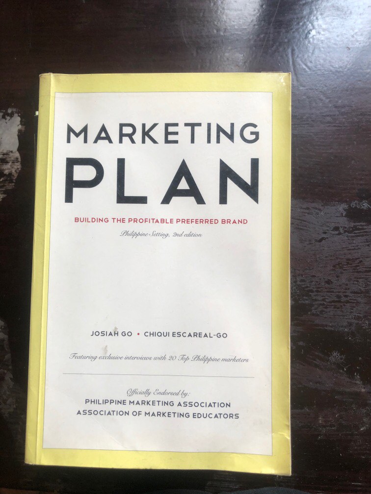 Marketing Plan by Josiah Go, Hobbies & Toys, Books & Magazines ...