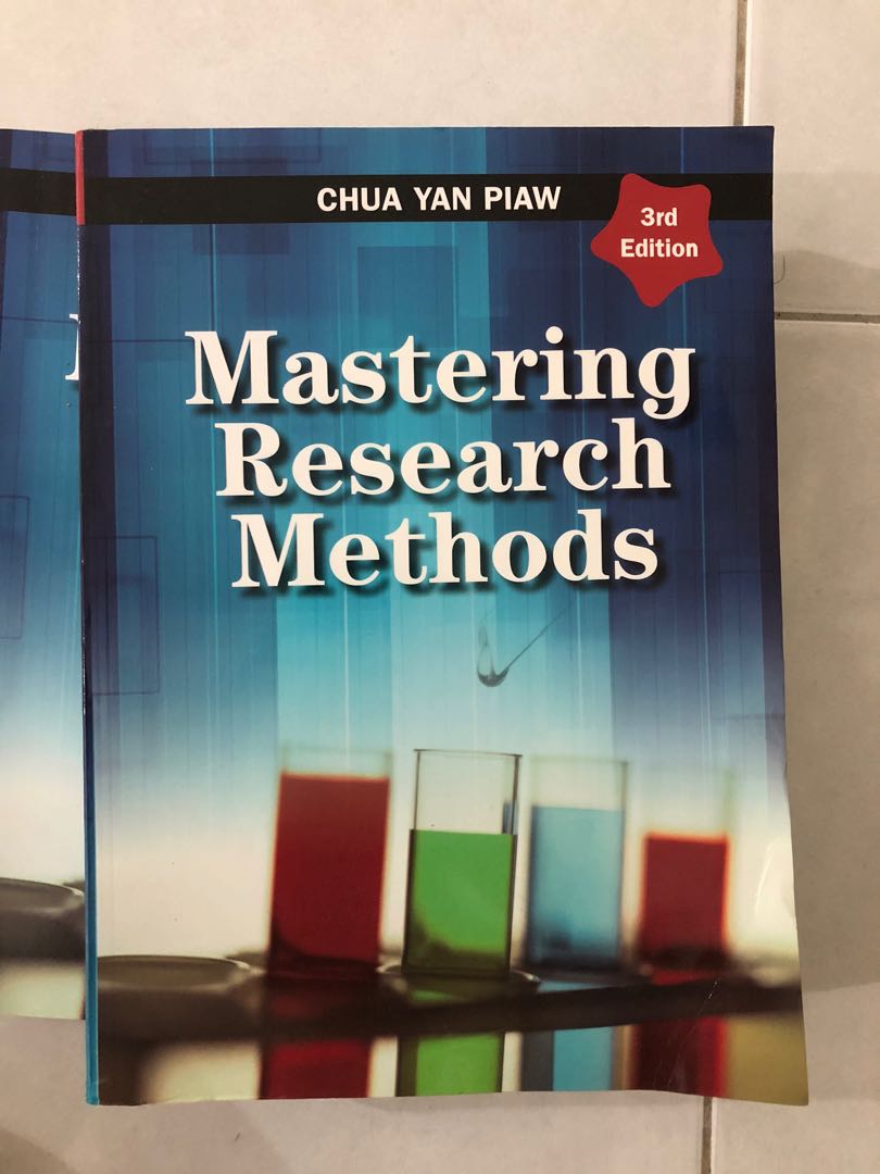 Mastering research methods by chua yan piaw, Hobbies & Toys, Books ... Mastering research methods by chua yan piaw, Hobbies & Toys, Books ...