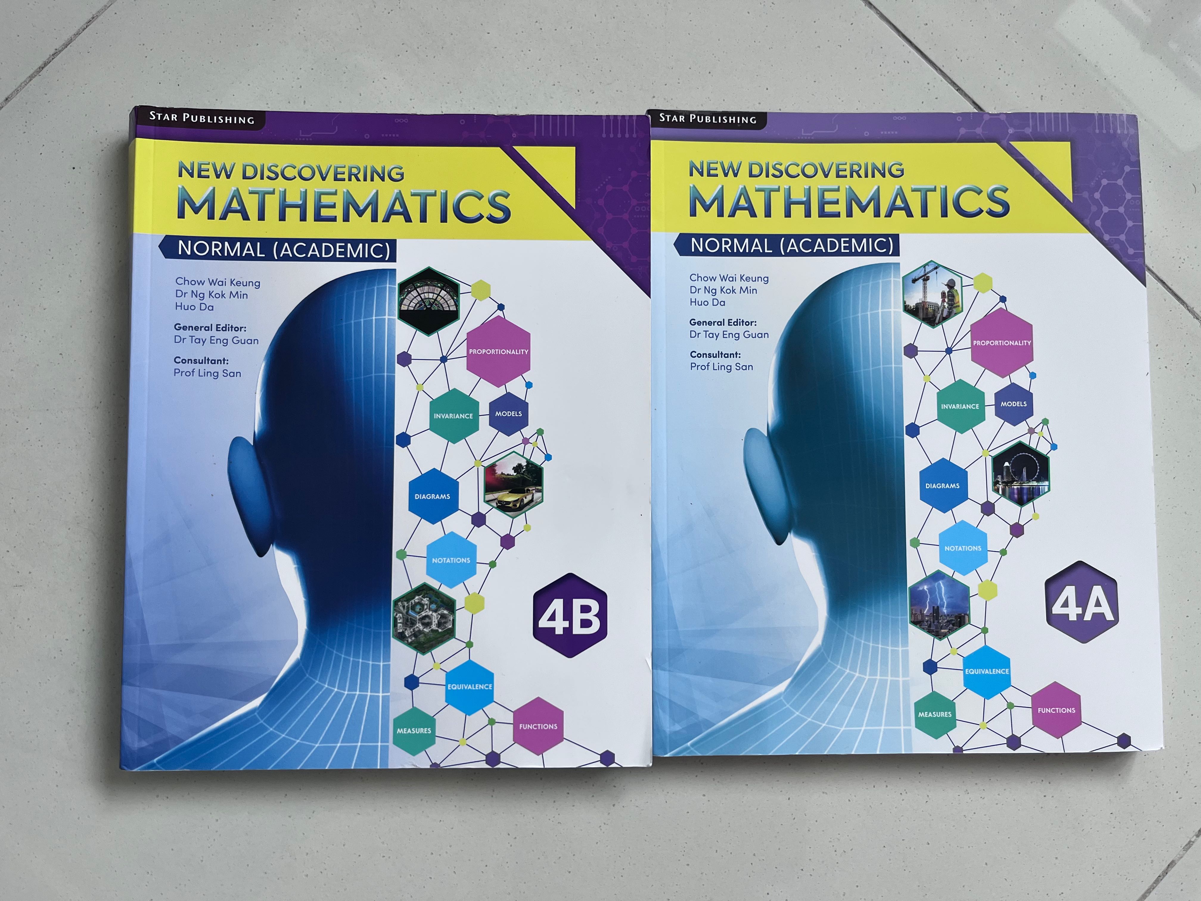 Mathematics NA textbook 4A &4B, Hobbies & Toys, Books & Magazines ...