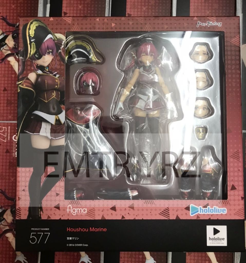 Max Factory figma 577 hololive production Houshou Marine, Hobbies & Toys, Toys & Games on Carousell