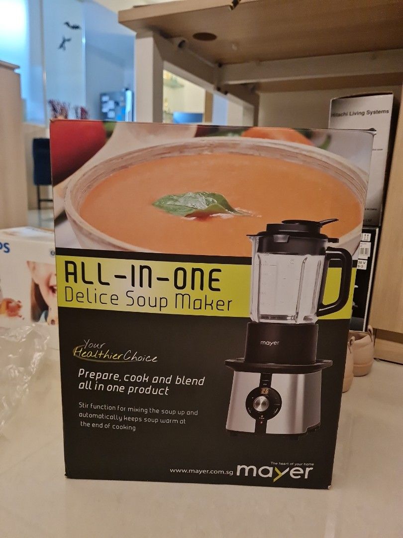 Mayer all in one delice soup maker, TV & Home Appliances, Kitchen ...