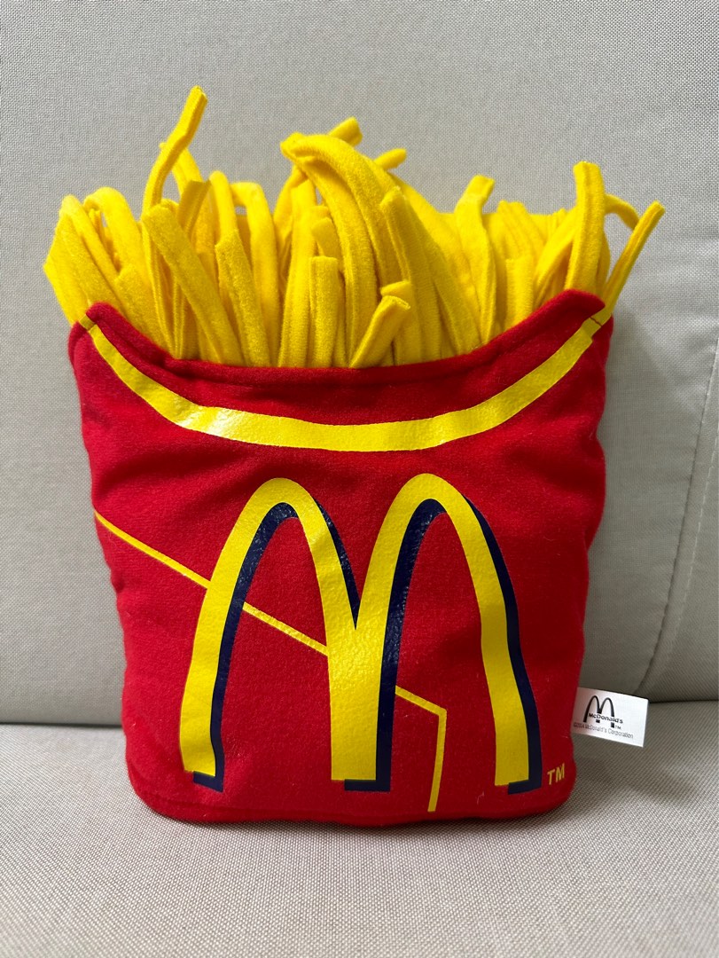 McDonald fries plush toy, Hobbies & Toys, Toys & Games on Carousell