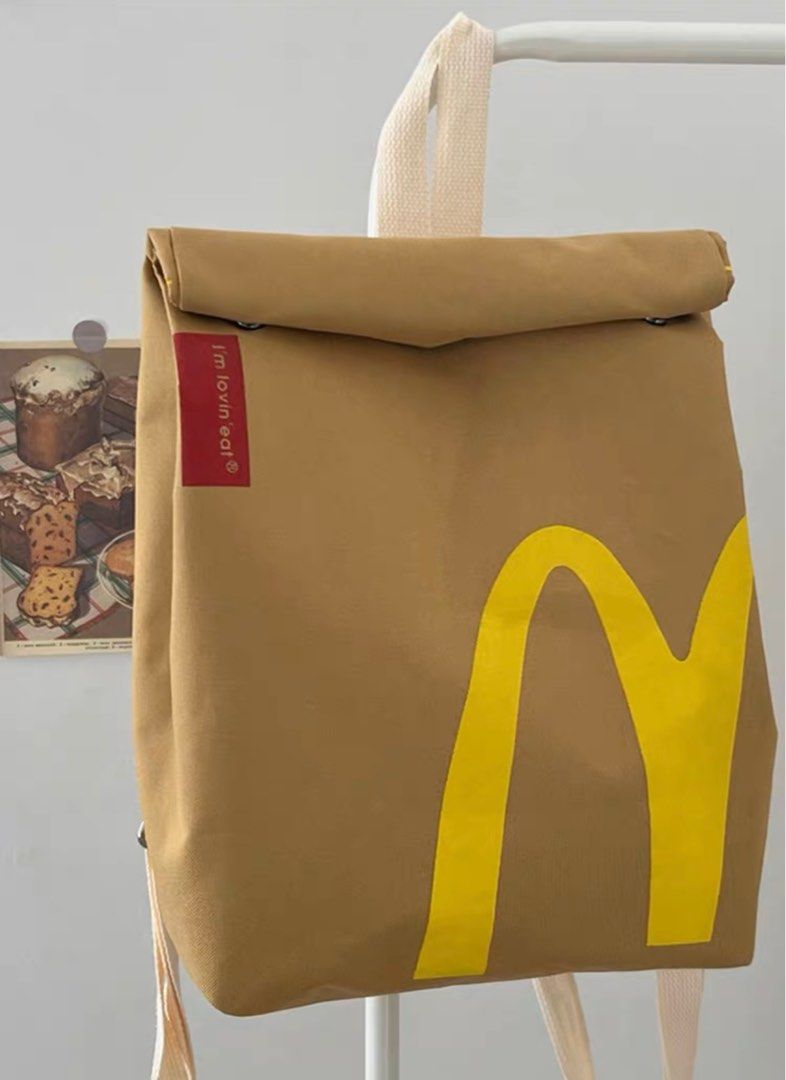 mcdonalds bag, Women's Fashion, Bags & Wallets, Backpacks on Carousell