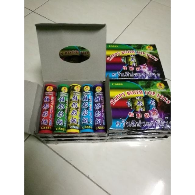 Merdeka Hari Perayaan Asap Kaler Warna Colour Stick Box Mix Random ...