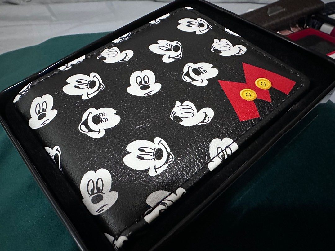 Mickey Mouse Wallet, Men's Fashion, Watches & Accessories, Wallets ...