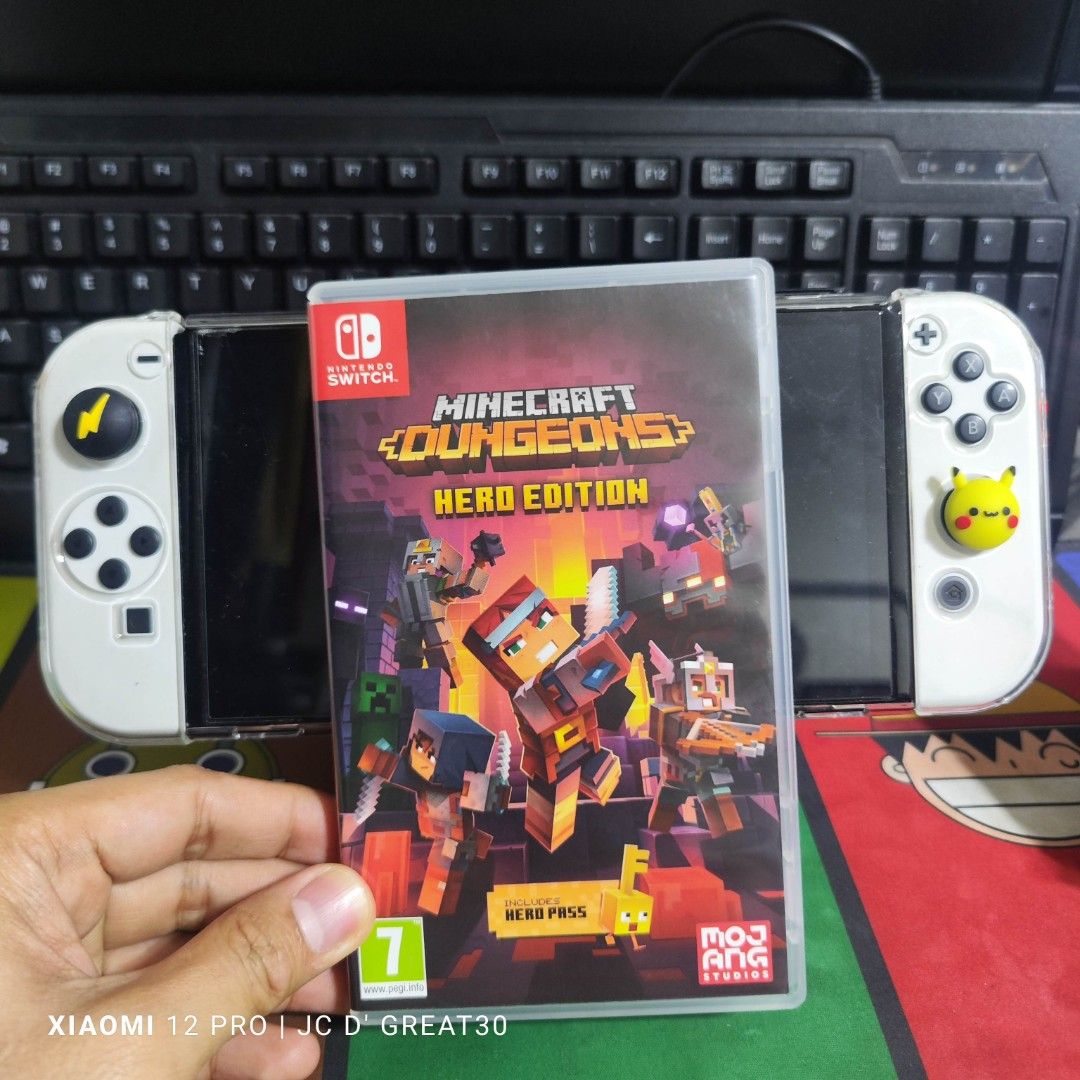Minecraft Dungeon Hero Edition Switch Game, Video Gaming, Video Games ...