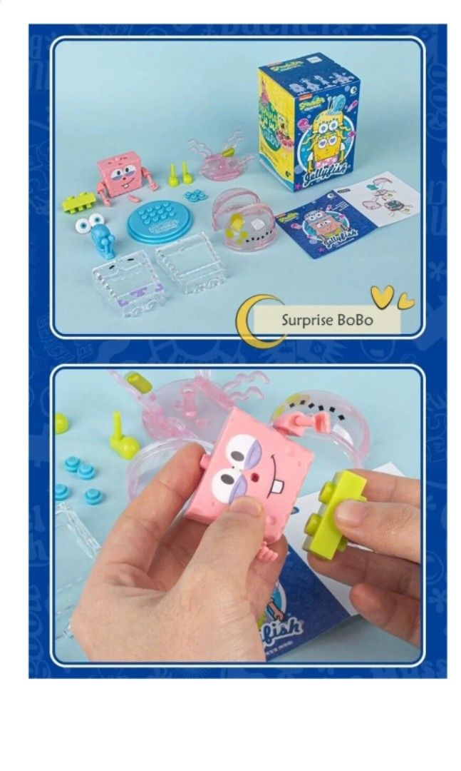 Miniso Spongbob Jellyfish Blind Box, Hobbies & Toys, Toys & Games on ...