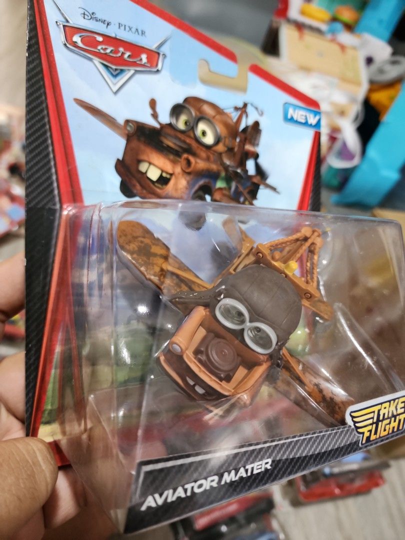 MISB Mattel Disney Pixar Cars Aviator Mater and Falcon Hawk Black ...