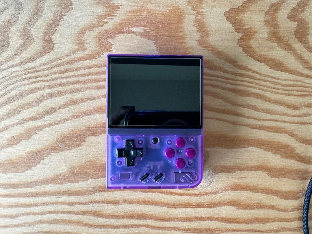 Miyoo Mini Plus + | Transparent Purple | 128GB with OnionOS, Video ...