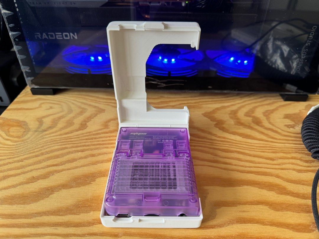 Miyoo Mini Plus + | Transparent Purple | 128GB with OnionOS, Video ...