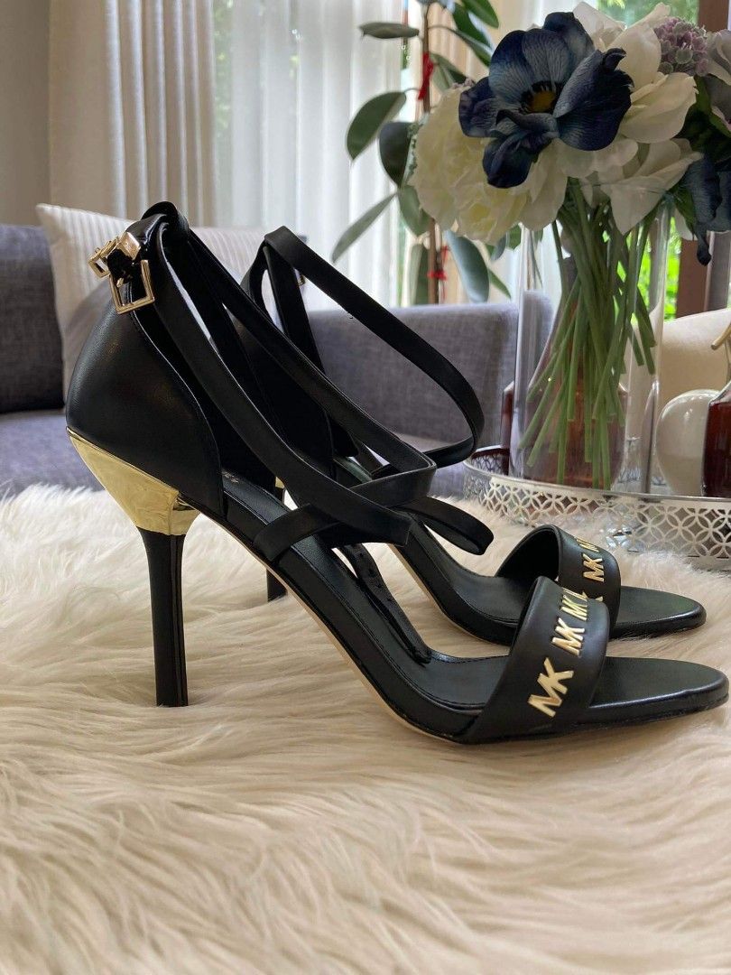 MK Astrid Sandals - 8.5, Women's Fashion, Footwear, Heels on Carousell