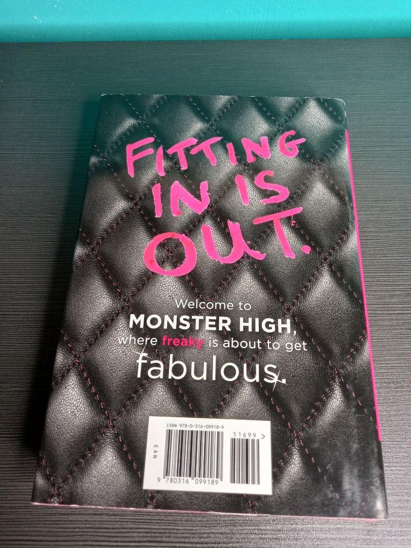 Monster High Lisi Harrison Book Hardcover, Hobbies & Toys, Books ...