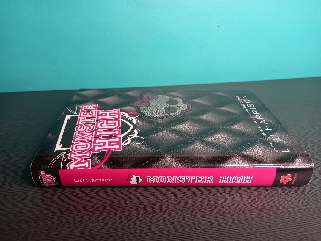 Monster High Lisi Harrison Book Hardcover, Hobbies & Toys, Books ...