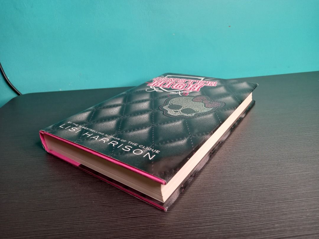 Monster High Lisi Harrison Book Hardcover, Hobbies & Toys, Books ...