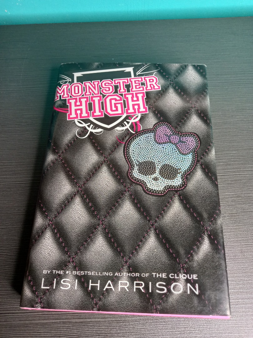 Monster High Lisi Harrison Book Hardcover, Hobbies & Toys, Books & Magazines, Fiction & Non ...