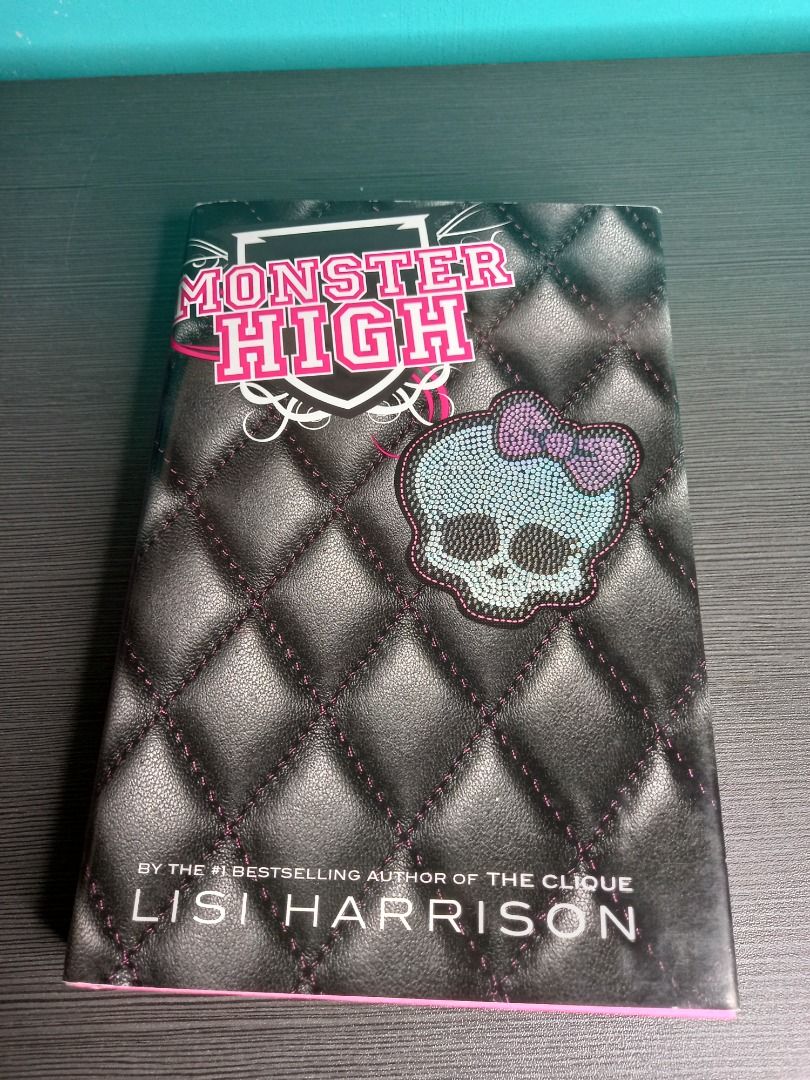 Monster High Lisi Harrison Book Hardcover, Hobbies & Toys, Books ...